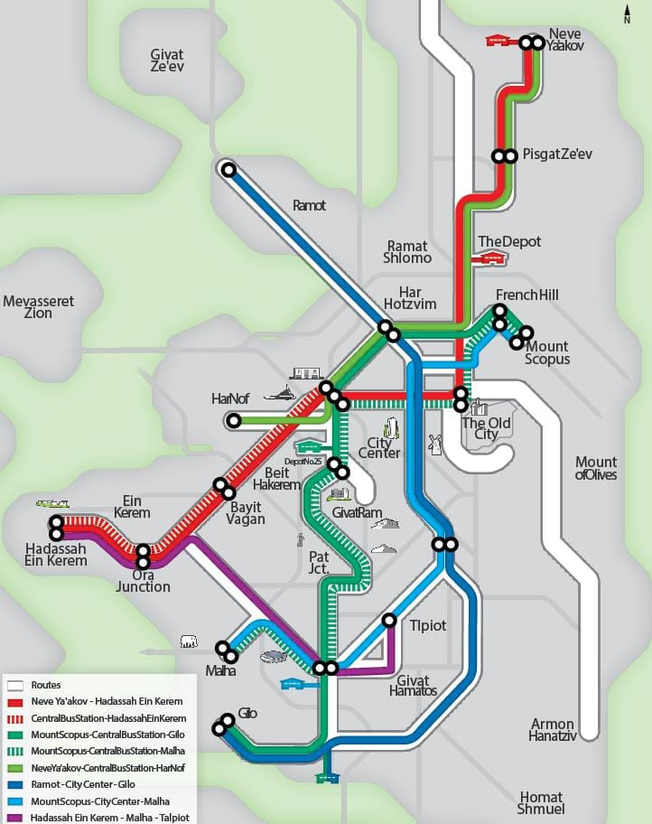 The Jerusalem Light Rail Network – Groisman Engineering Ltd